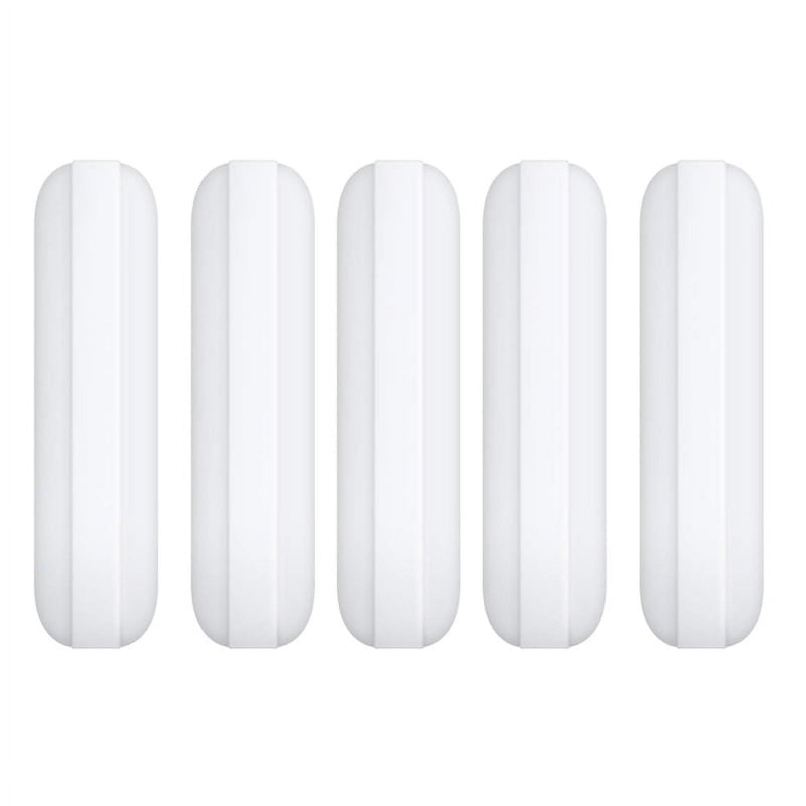 WQNZMADO 5 Pcs 25mm(1 Inch) PTFE Magnetic Stirrer Mixer Stir Bar,White ...