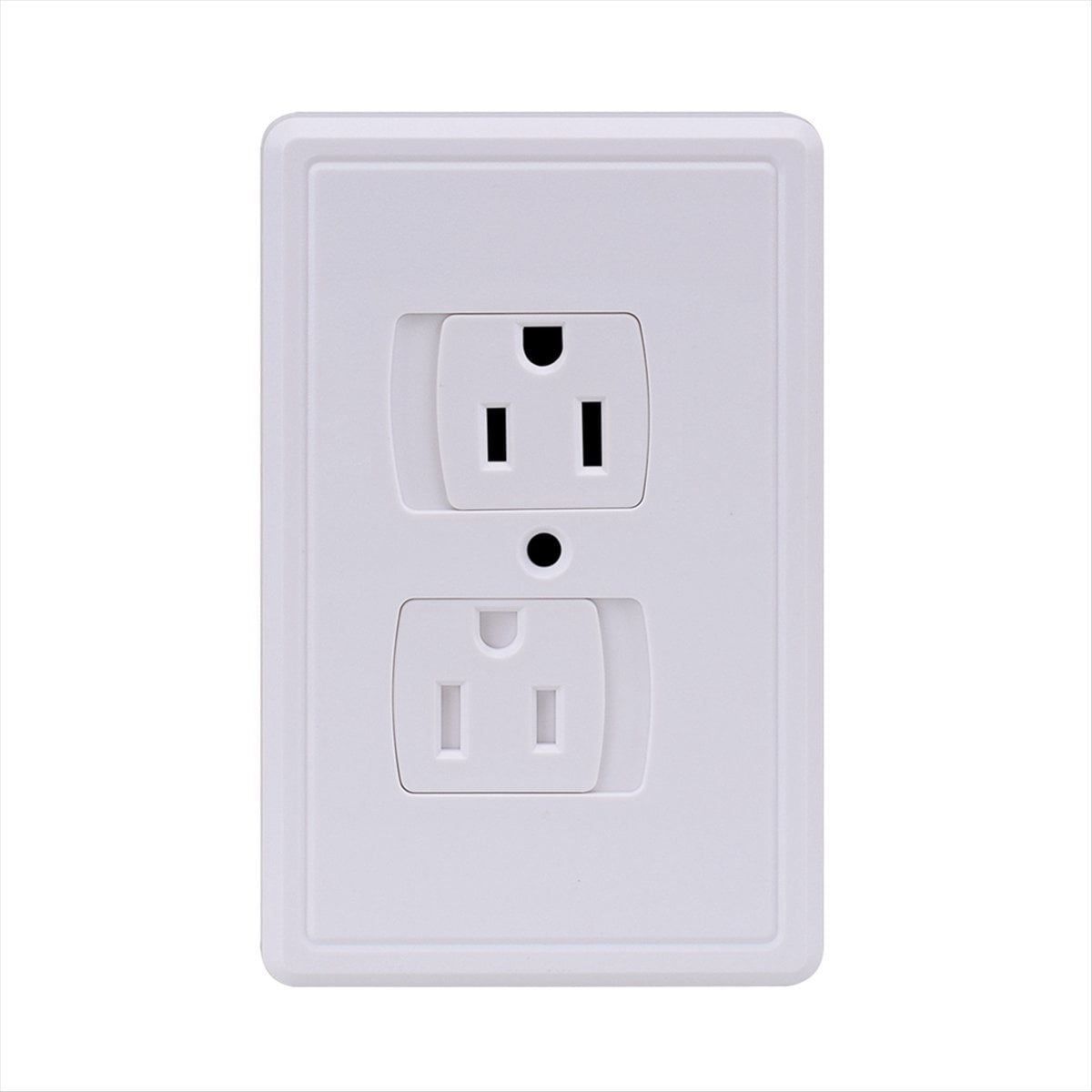 WQNZMADO 6-Pack Safety Self-Closing Outlet Covers, Wall Socket Plate ...