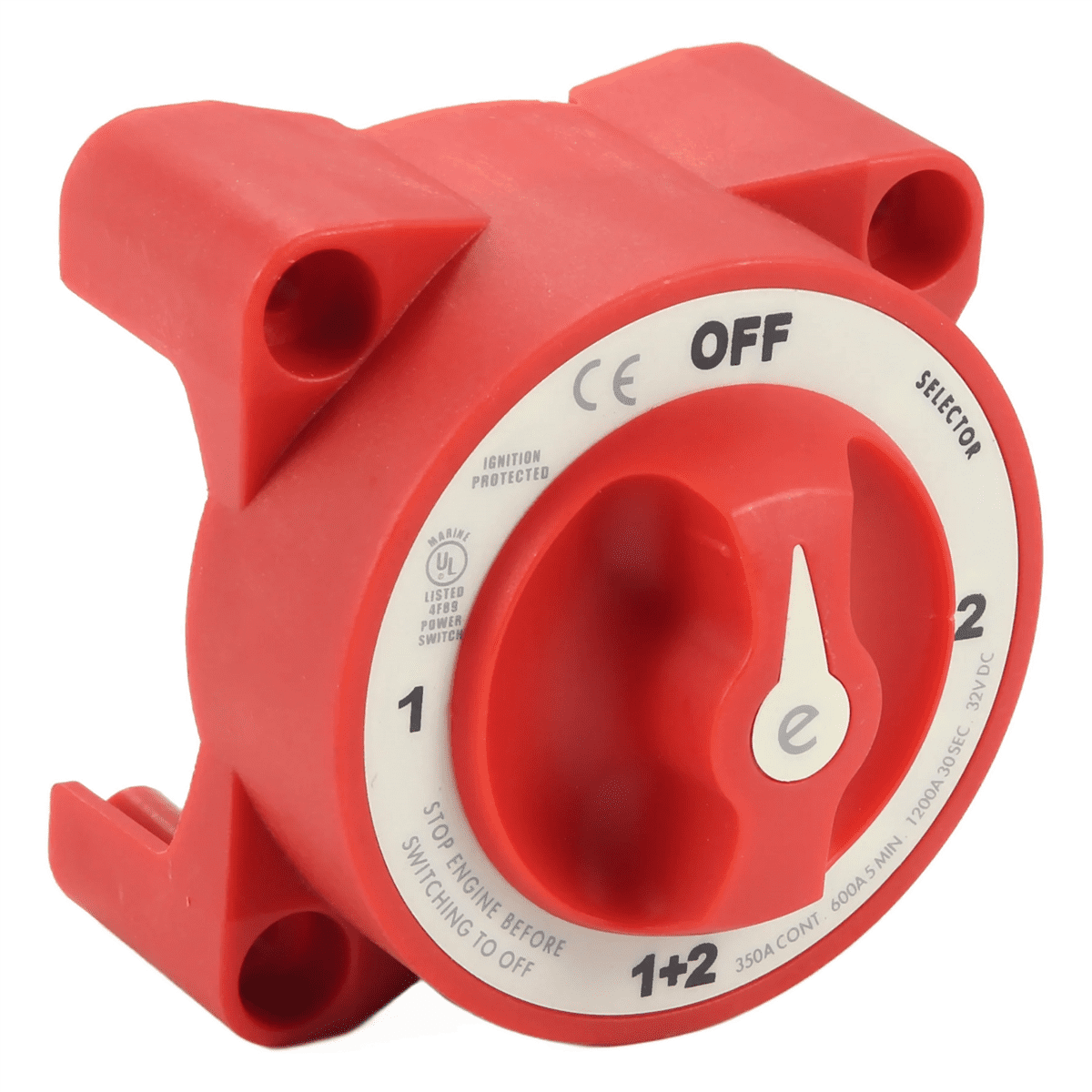 WQNZMADO DC 32V 350A Battery Switch 4-Position Selector Marine Boat ...