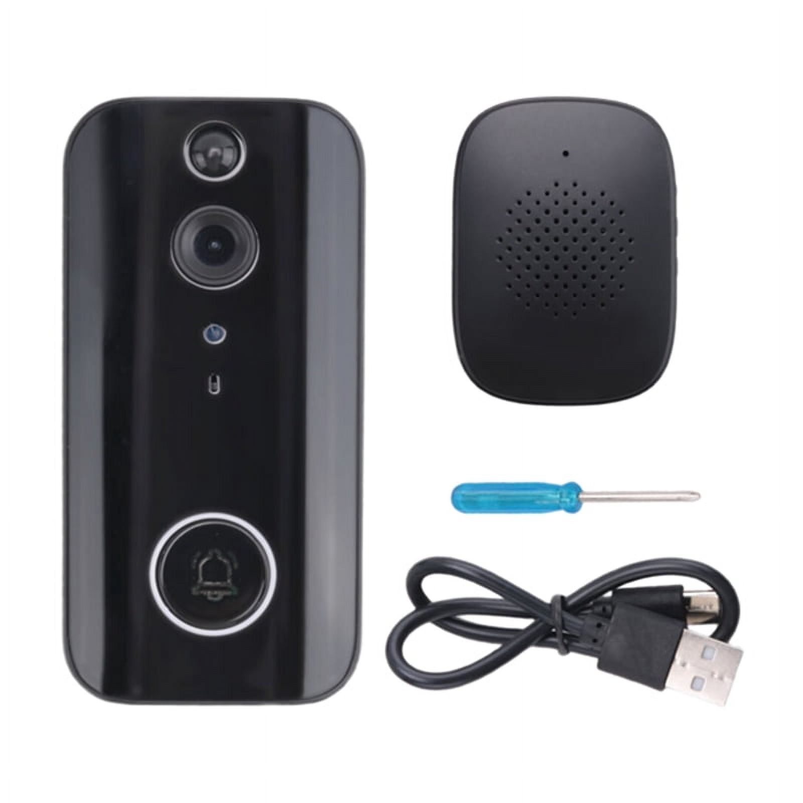Quaqdae Doorbell Camera, 1080P Wire Less Doorbell Camera Supports 5G ...
