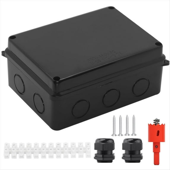 WQNZMADO Electrical Box, Outdoor Waterproof Box IP65 Junction Box with ...