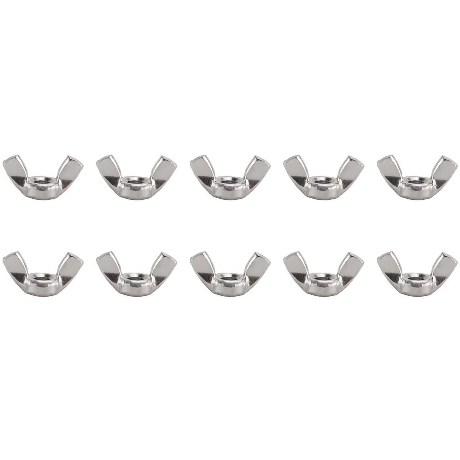WQNZMADO M6 Thread Dia Stainless Steel Wing nut Butterfly Wing Nuts 10 ...