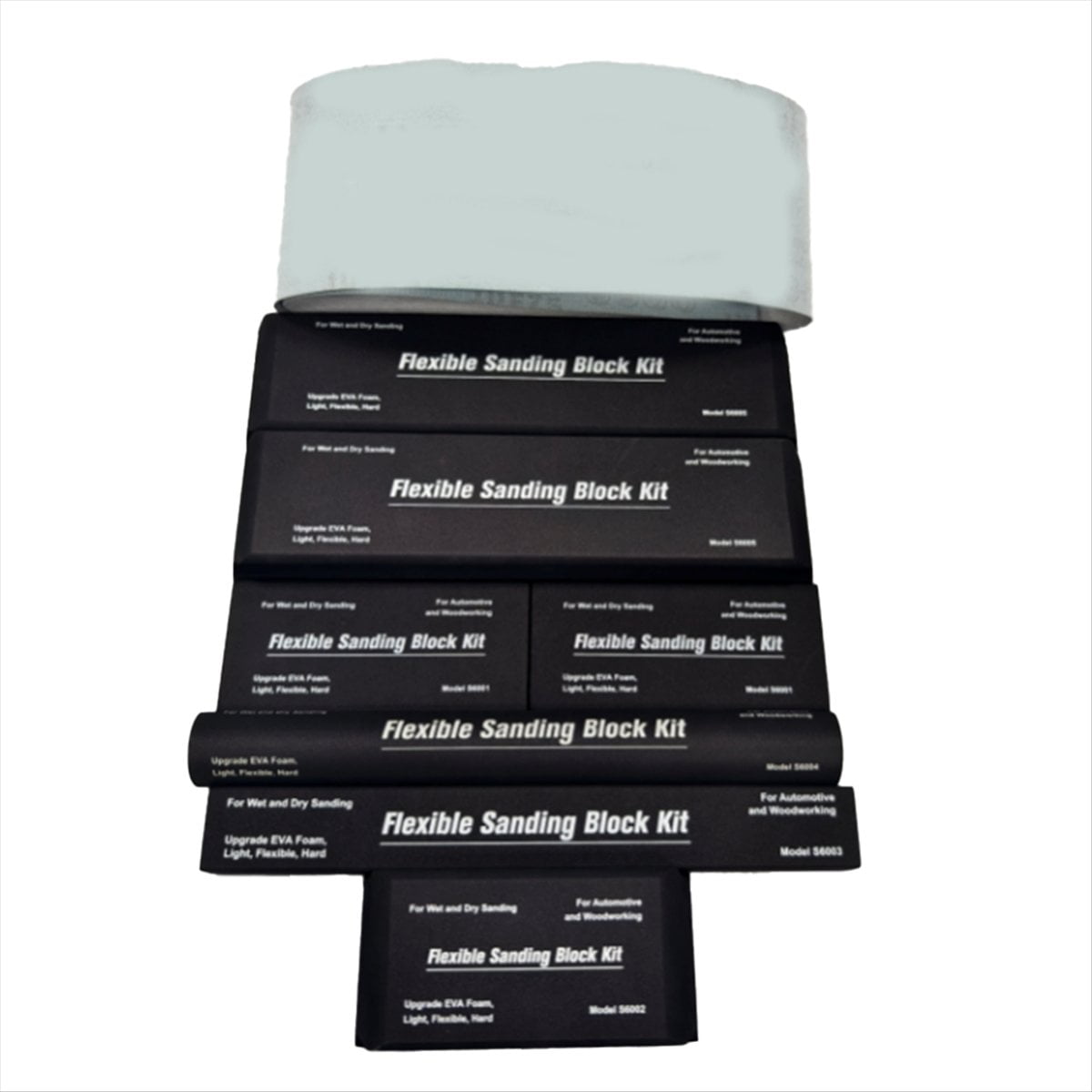 WQNZMADO Sanding Block Kit of 7 with Sandpaper Sheet,Hand Abrasives ...