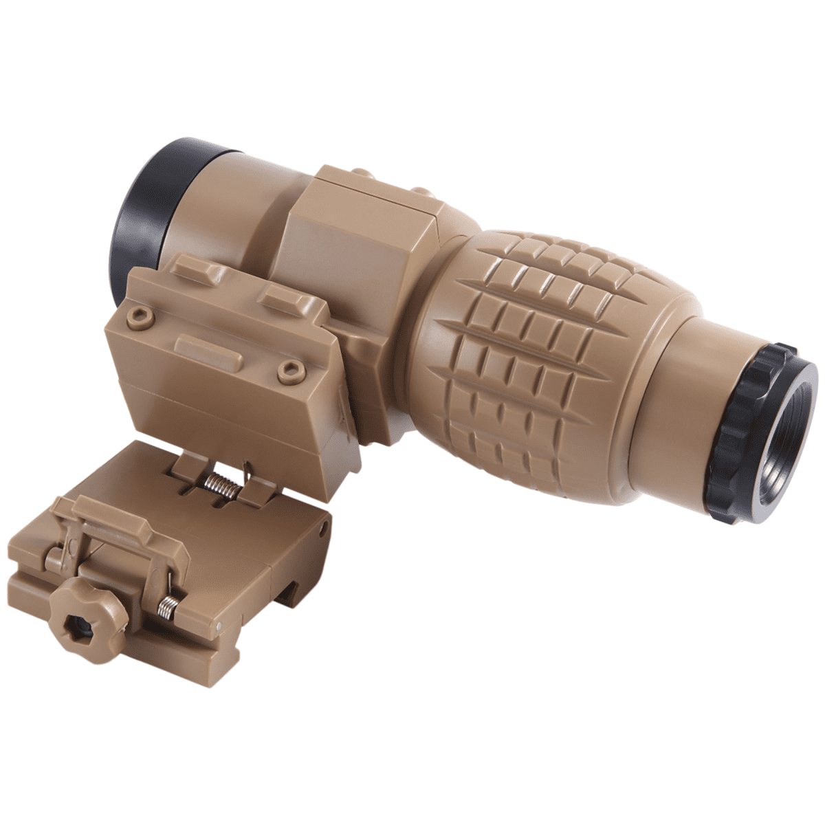 WQNZMADO Sight 3X Magnifier Scope Compact Sights with Flip Up Cover Fit ...