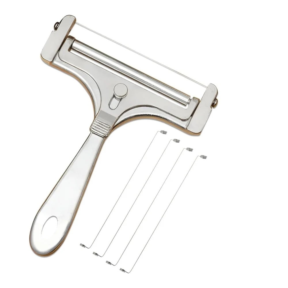 WQQ 5PCS Cheese Cutter,manual Cheese Slicer with A Set of 4 Spare Wires ...