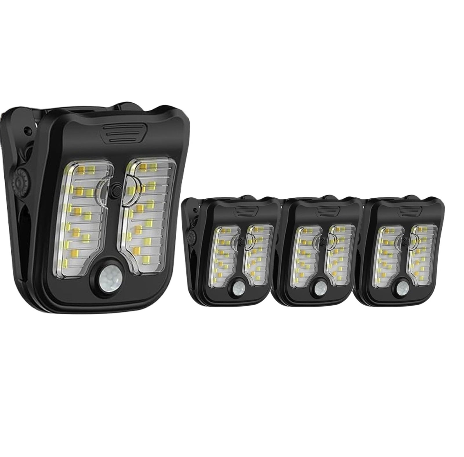 WQQ Mini Snap Fence Solar Lights Waterproof Motion Sensor Lights for ...
