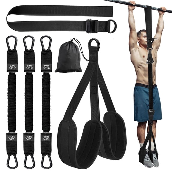 WQQQW Pull Up Assistance Bands, Heavy Pull Up Bands Resistance Bands ...
