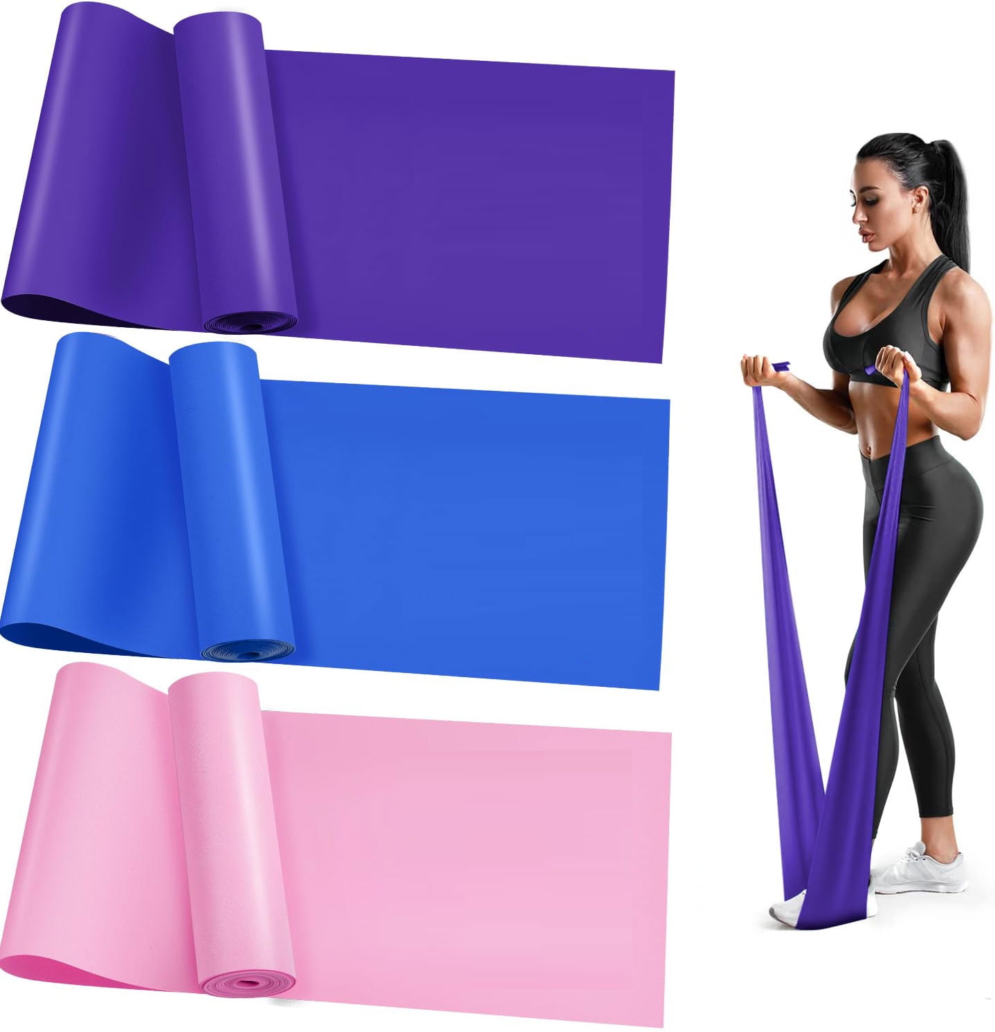 WQQQW Resistance Bands for Working Out, Exercise Bands for Physical ...
