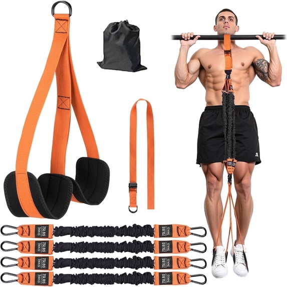 WQQQW Pull Up Assistance Bands 75-300lbs, Resistance Band for Pull Up ...
