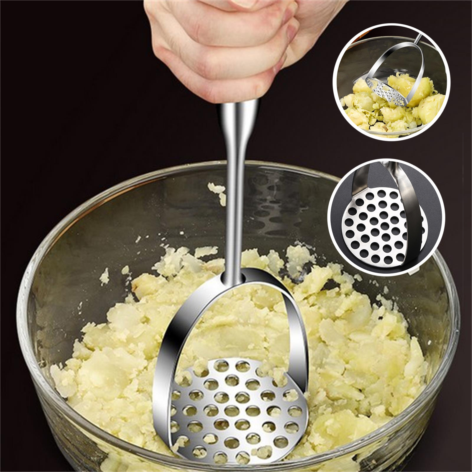 WQQZJJ Kitchen Gadgets Kitchen Essentials Kitchen Utensils Potato Puree ...