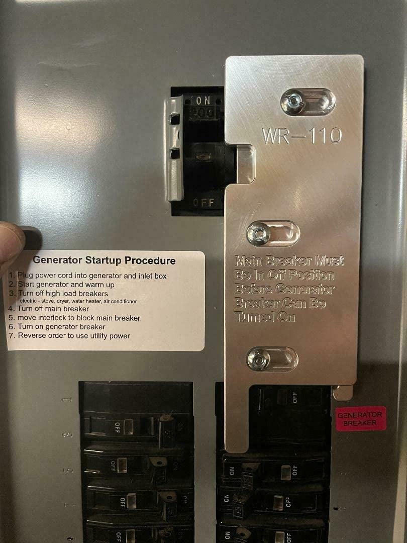 WR-110 Square D 200 amp Aluminum Electrical Panel - Walmart.com