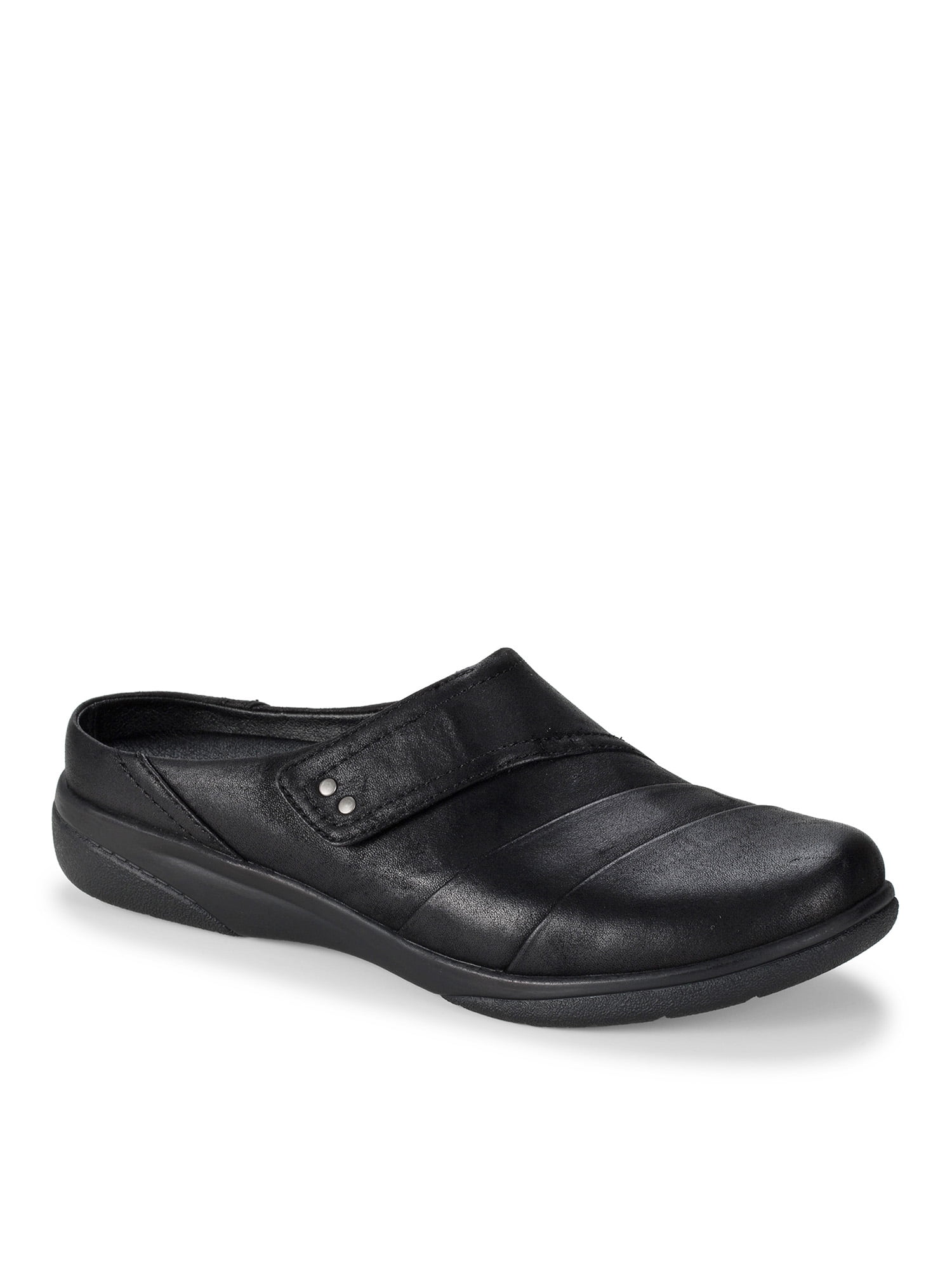 WearEver Women's Comfort Mule Wedge Casual Microfiber Slip-On - Walmart.com