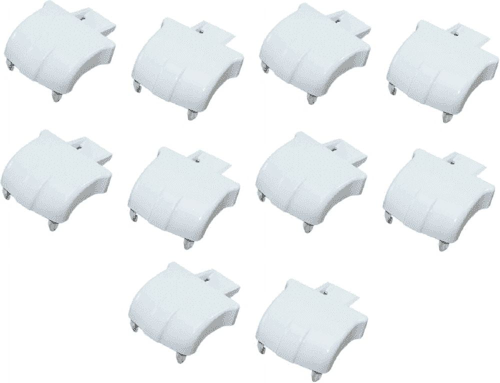 WR2X8345 Refrigerator Door Shelf End Cap Support for GE 10-PACK ...