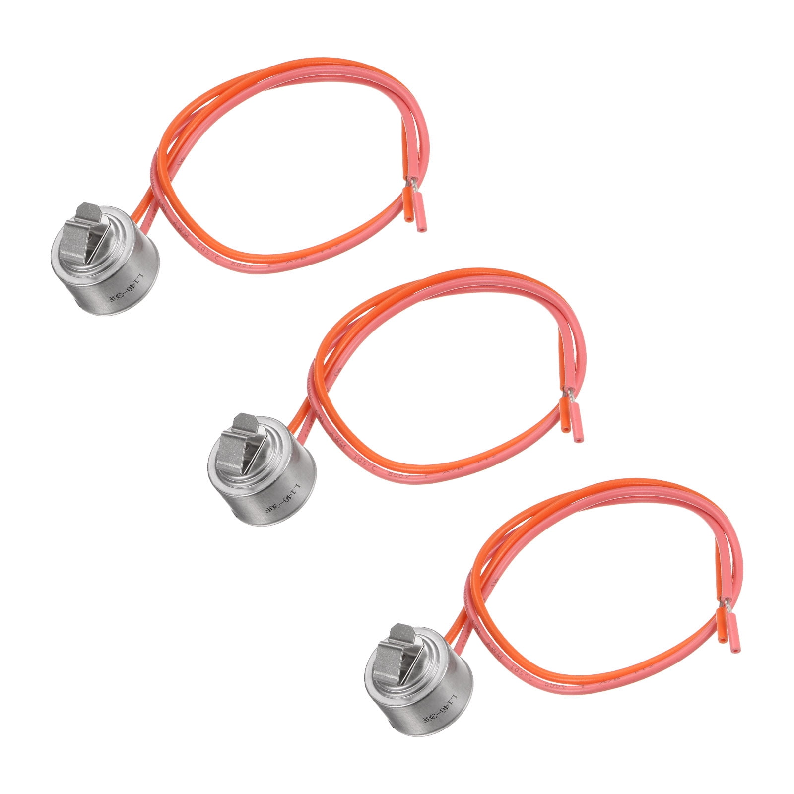 WR50X10068 Fridge Defrost Thermostat 1.1 Inches Dia Temperature Control ...