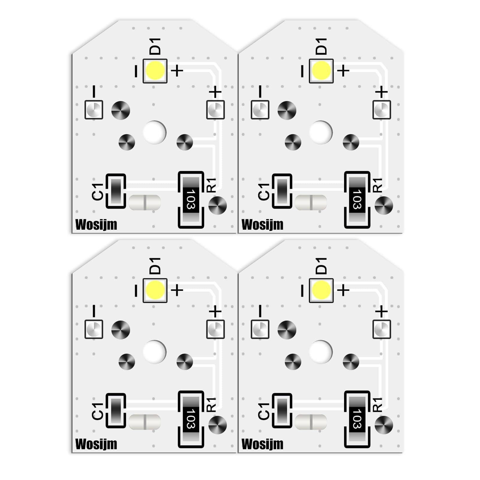 WR55X25754 LED Refrigerator Light Bulb for GE Fridge Light Bulb ...