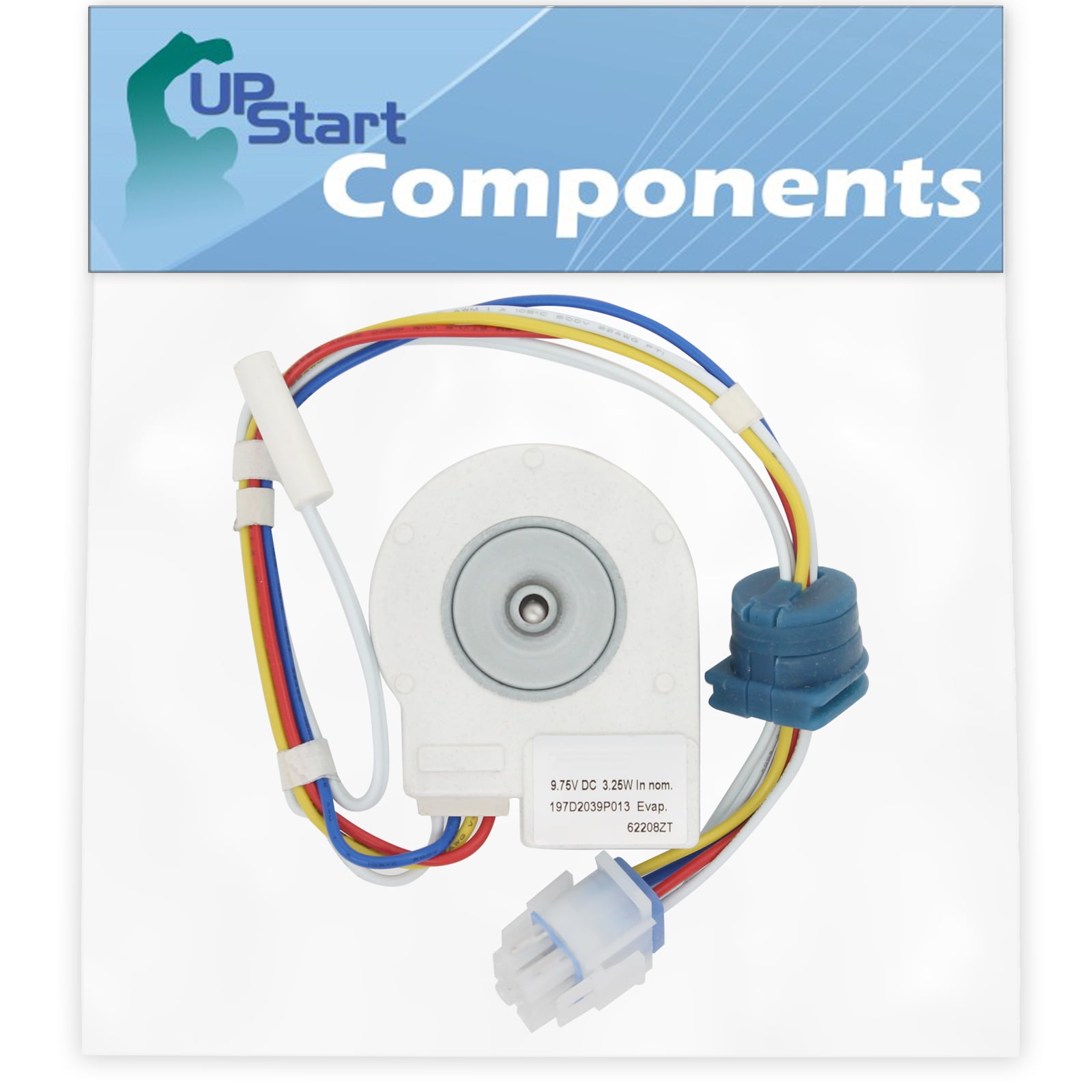 WR60X10074 Evaporator Fan Motor Replacement for General Electric ...