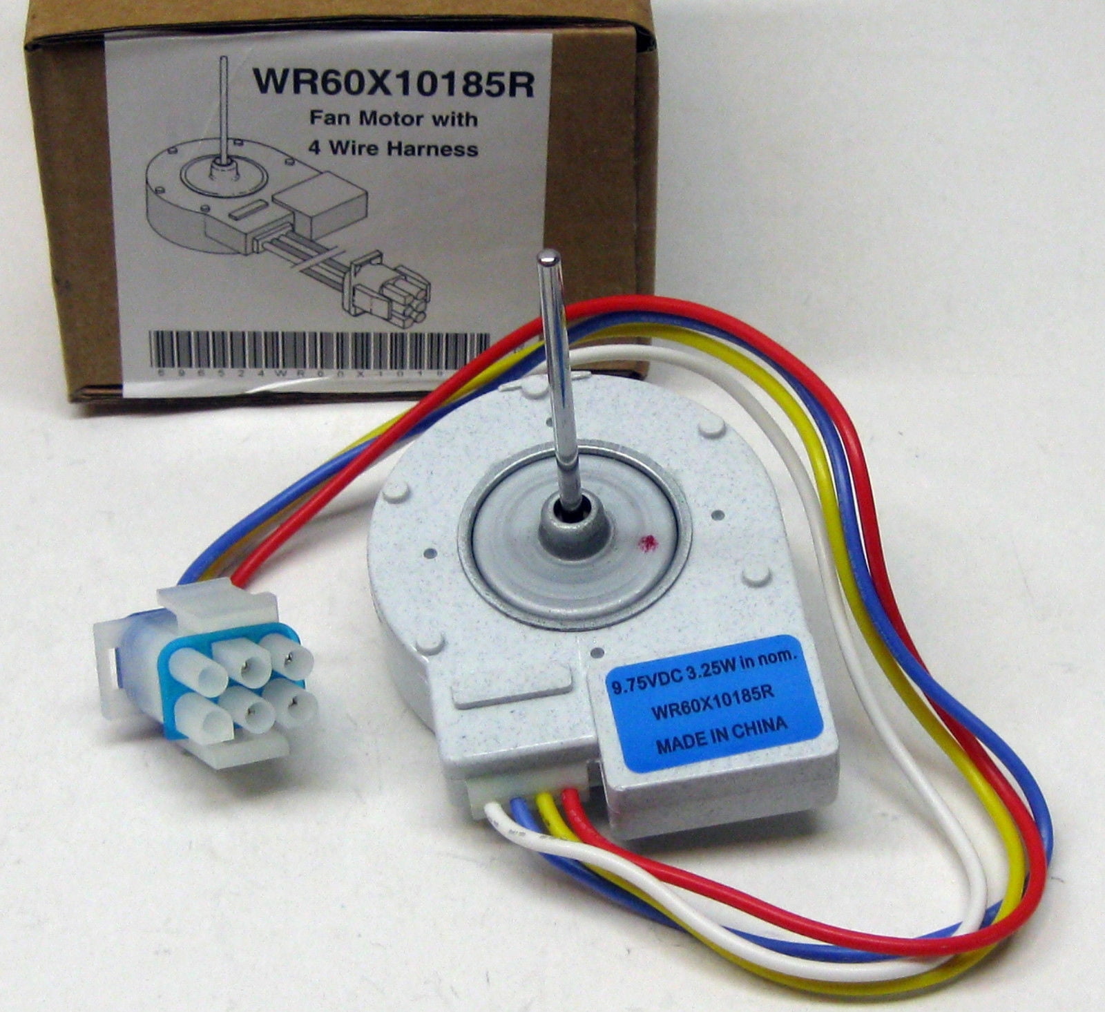 WR60X10185R for WR60X10185 GE Evaporator Freezer Fan Motor PS1019114 ...