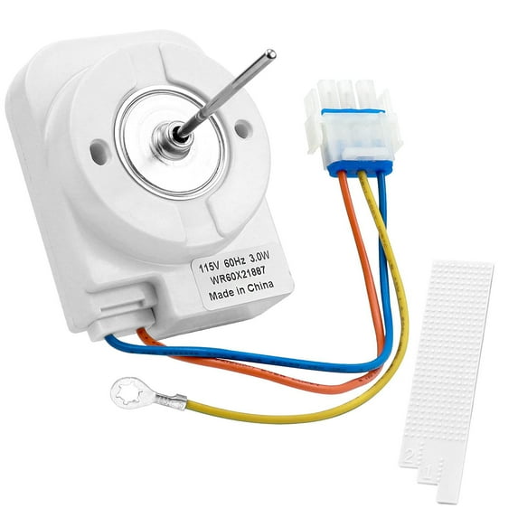 WR60X21887 Refrigerator Evaporator Fan Motor 115V 60Hz Replacement ...