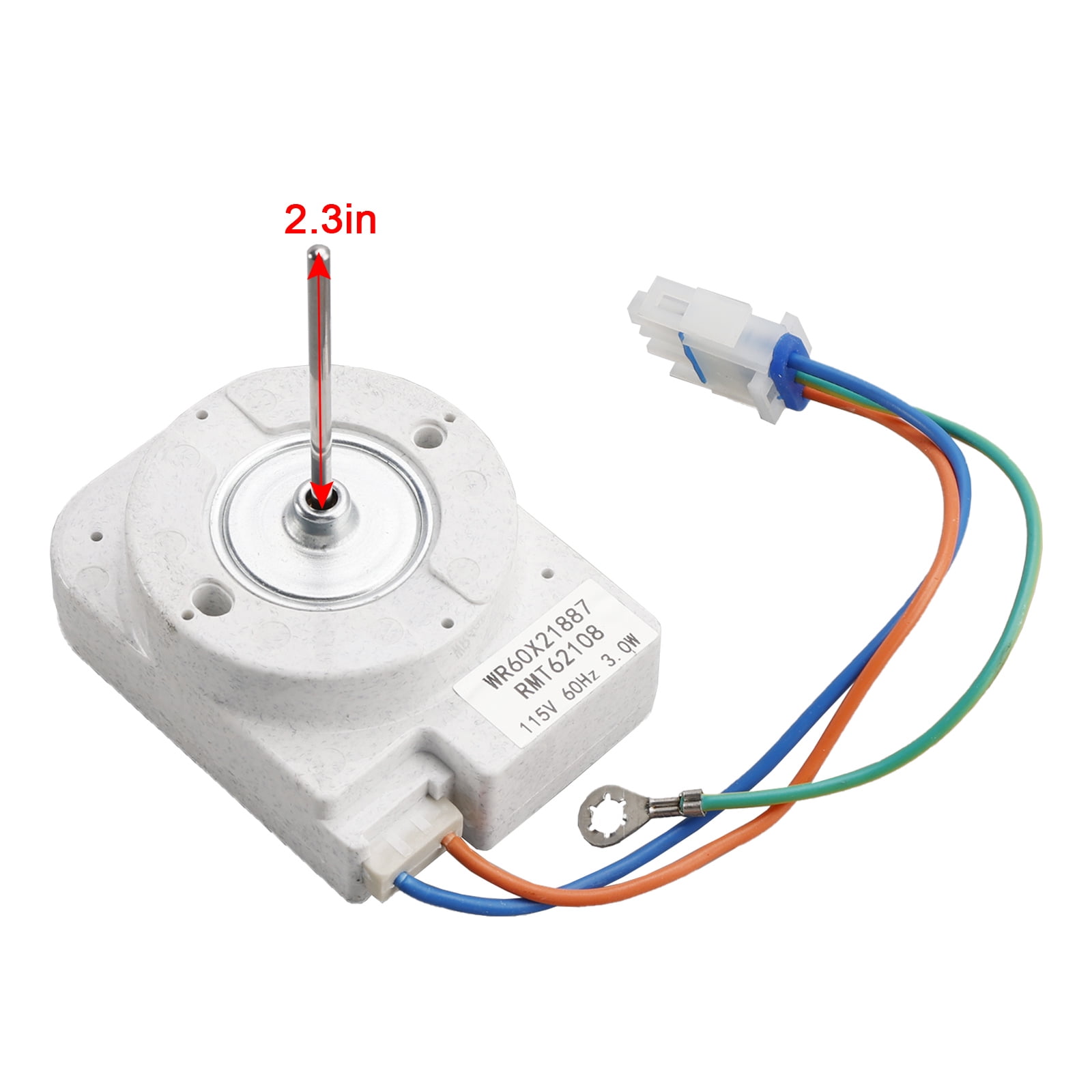 WR60X21887 Refrigerator Evaporator Fan Motor for GE WR60X10137 ...