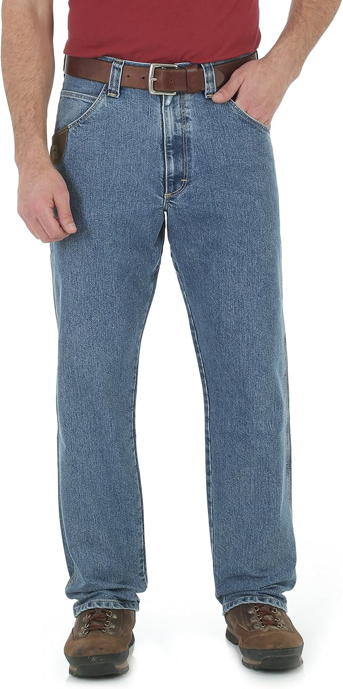 WRANGLER RIGGS Men's PREMIUM Workwear COOL VANTAGE Relaxed Fit ...