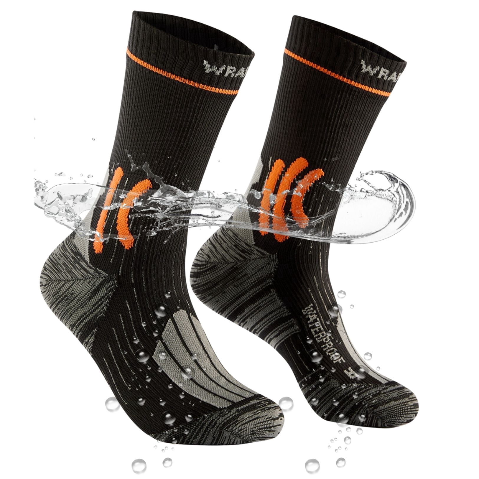 WRAPME Unisex Waterproof Socks - 100% Leakproof & Breathable Hiking ...