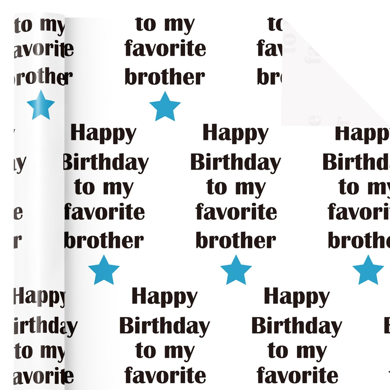 WRAPAHOLIC Birthday Wrapping AJH3 Paper Roll for Brother - Mini Roll ...