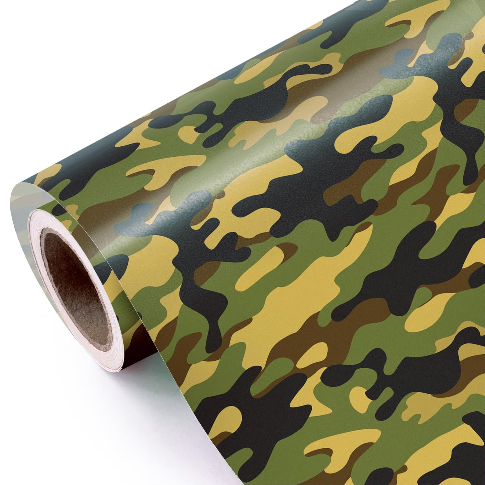 WRAPAHOLIC Camo Wrapping Paper RRF12 - Mini Roll - 17 Inch X 33 Feet ...