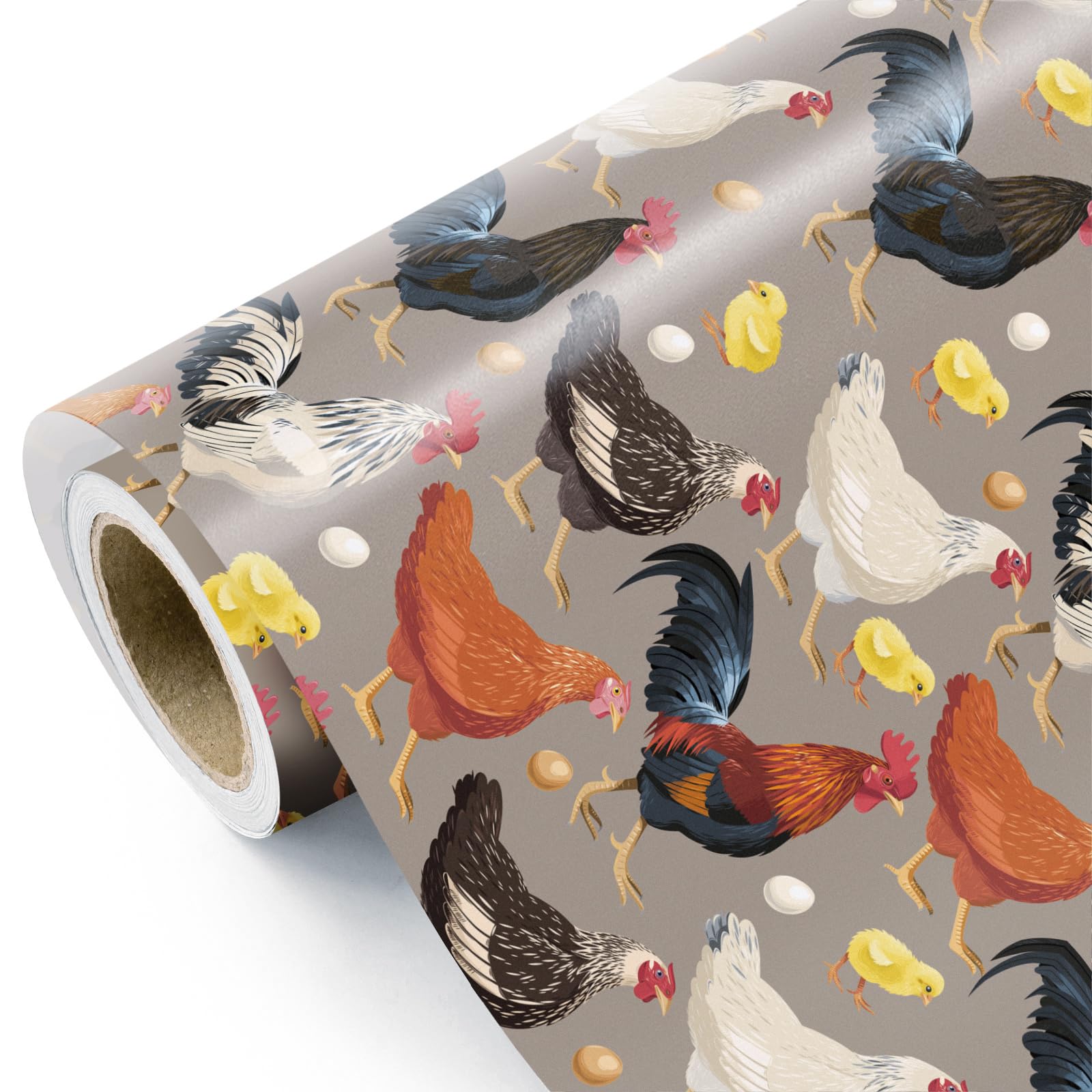 WRAPAHOLIC Chicken WrappingUMRT Paper Roll - Mini Roll - 17 Inch x 16.5 ...