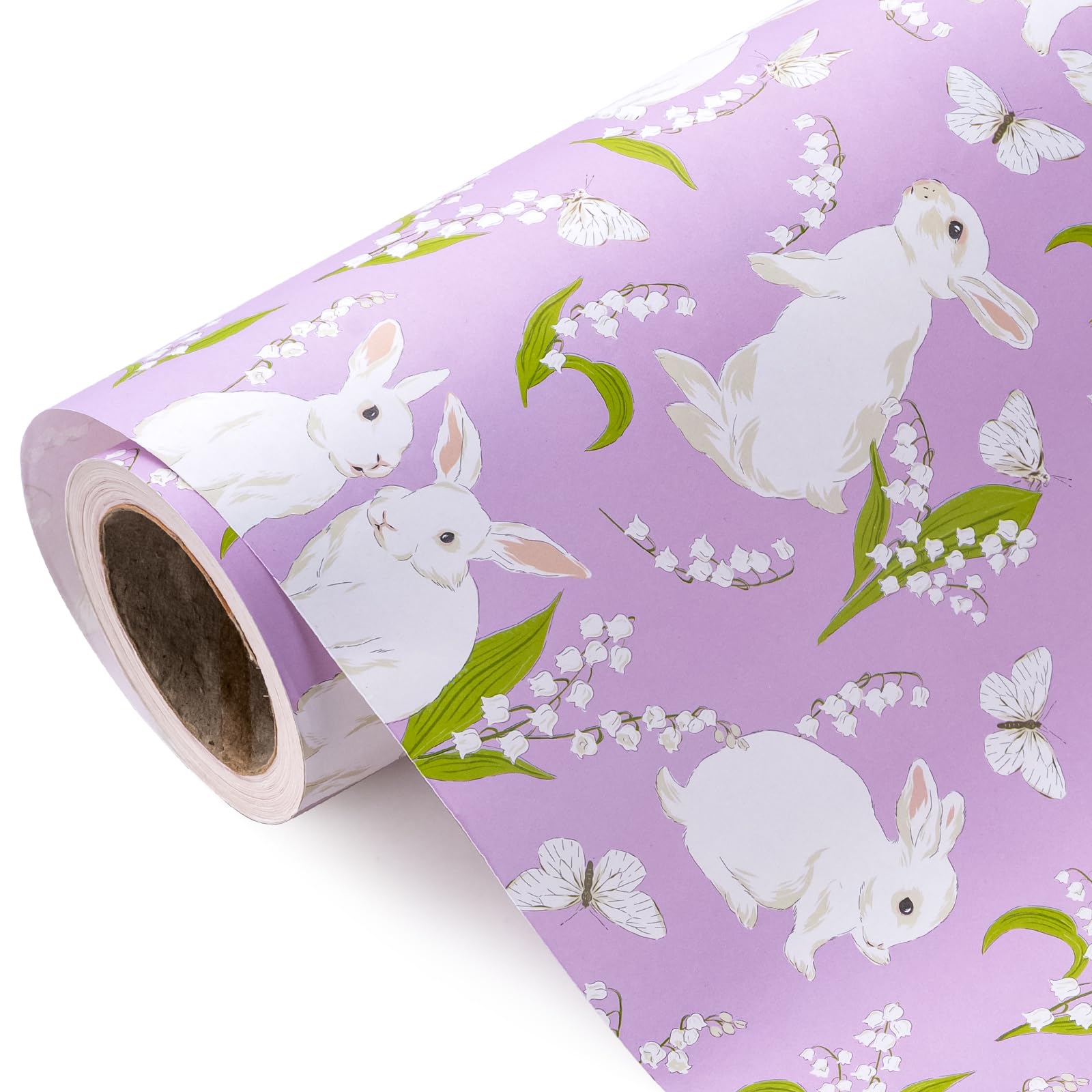 WRAPAHOLIC Kraft Easter Wrapping MSF2 Paper Roll - Mini Roll - 17 Inch ...