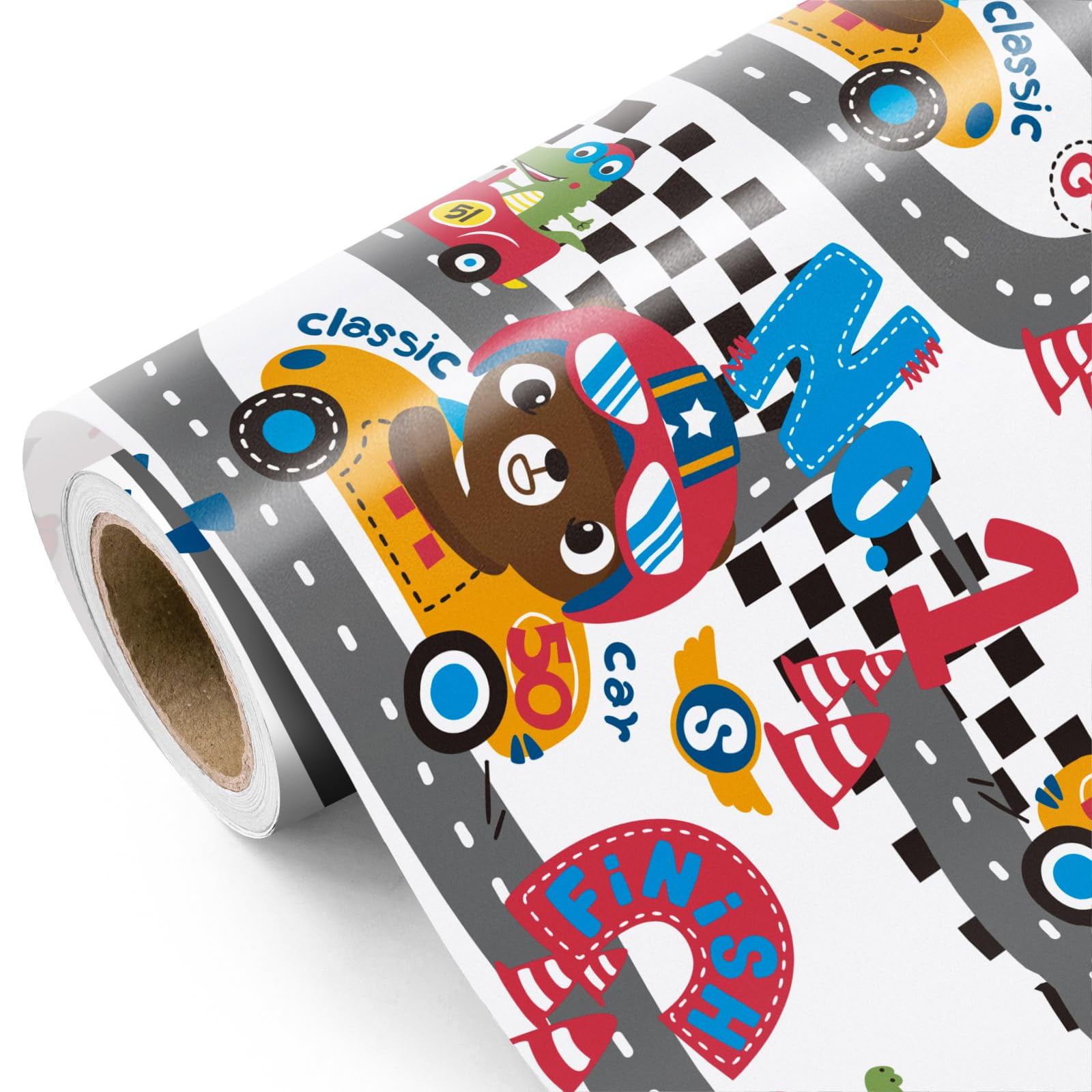 WRAPAHOLIC Race Car Wrapping MSF2 Paper Roll - Mini Roll - 17 Inch x 16 ...