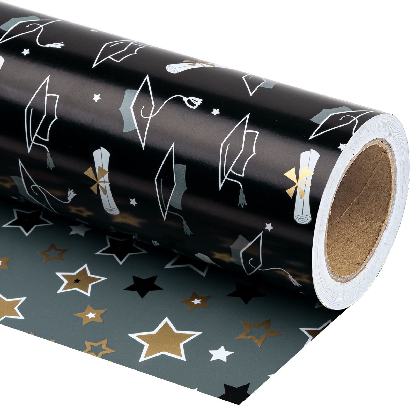 WRAPAHOLIC Reversible Graduation Wrapping IFF17 Paper - Mini Roll - 17 ...