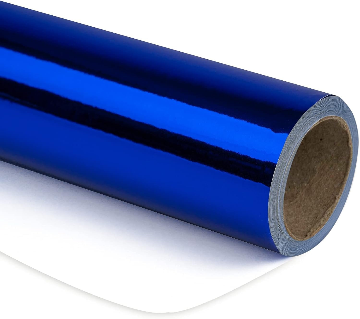 WRAPAHOLIC Royal Blue Metallic MSF2 Shiny Foil Wrapping Paper - Color ...