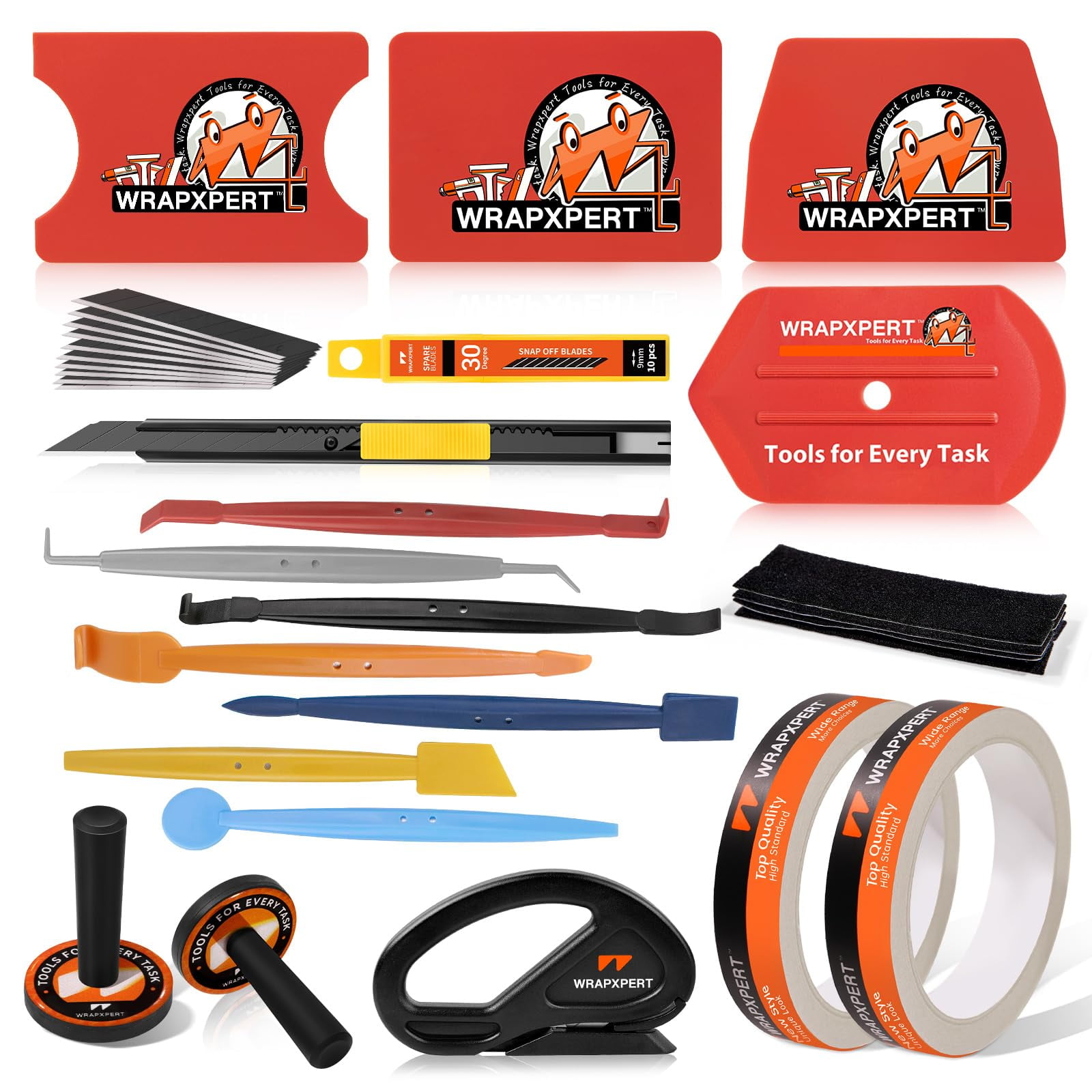 WRAPXPERT Car Wrap Tool KEF16 Kit Vinyl Wrap Tools for Vehicle Wrap ...