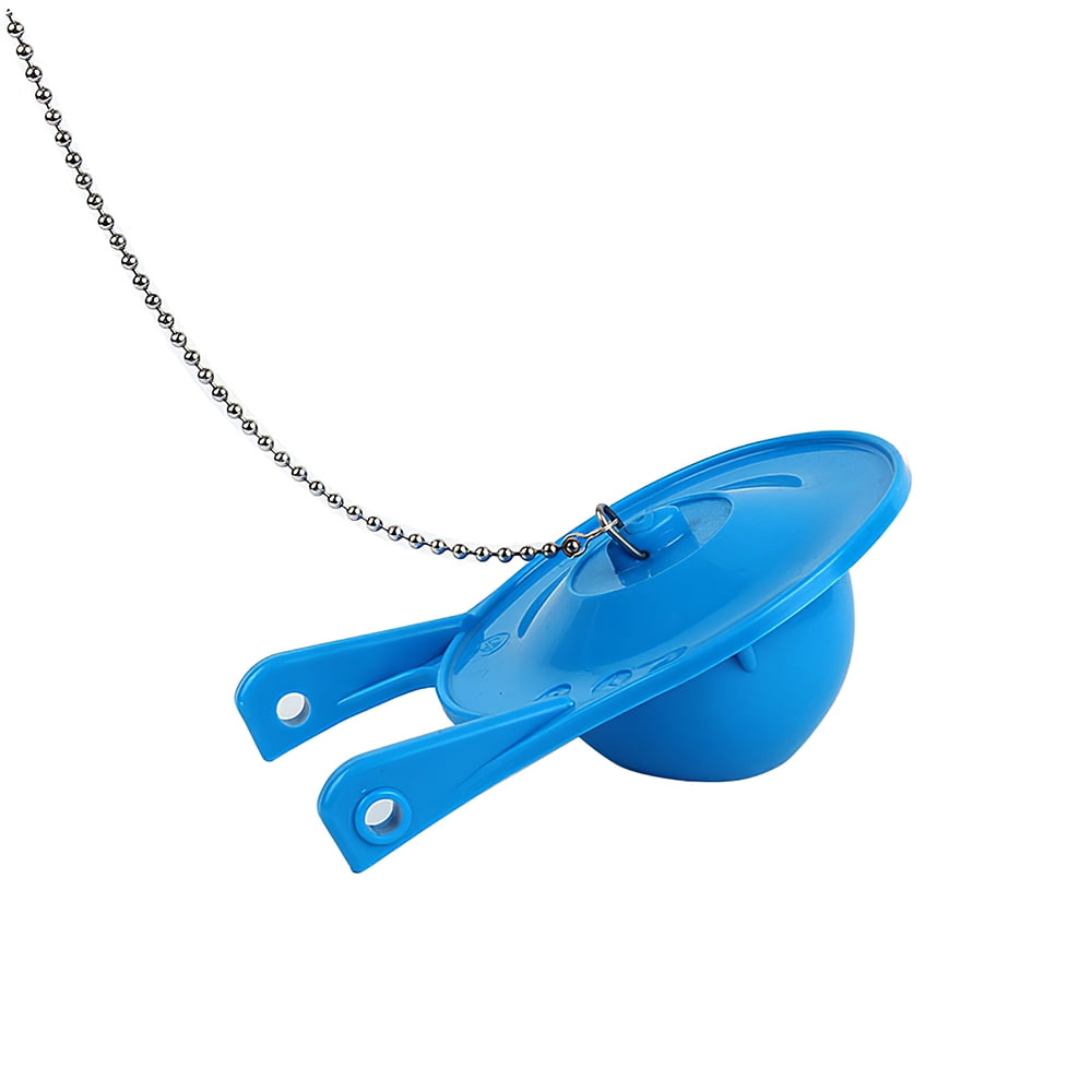 WREA 3-inch Universal PVC Toilet Flapper with Stainless Steel Chain ...