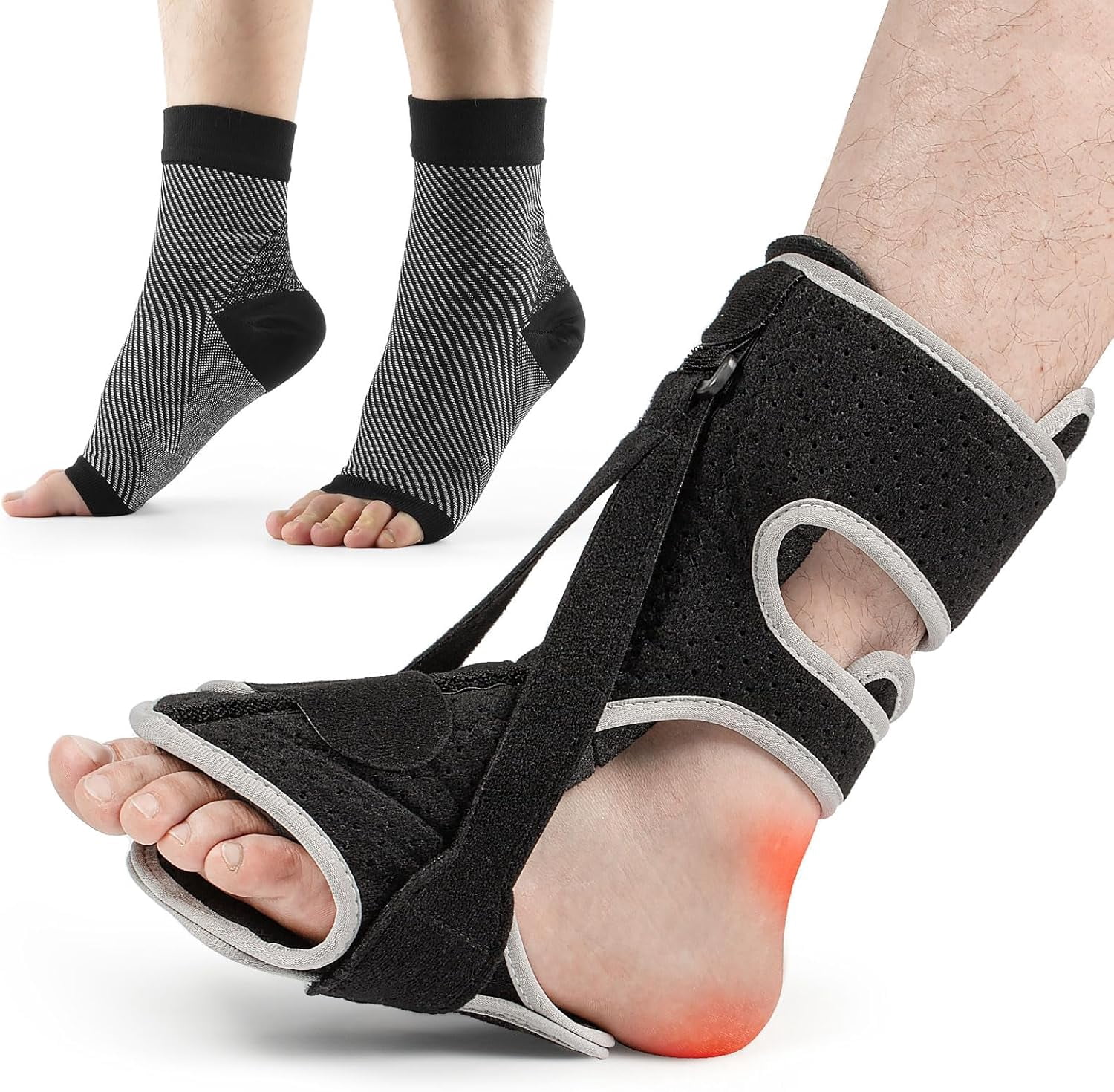 WREAGD Night Splint for Men and Women with Plantar Fasciitis Relief ...