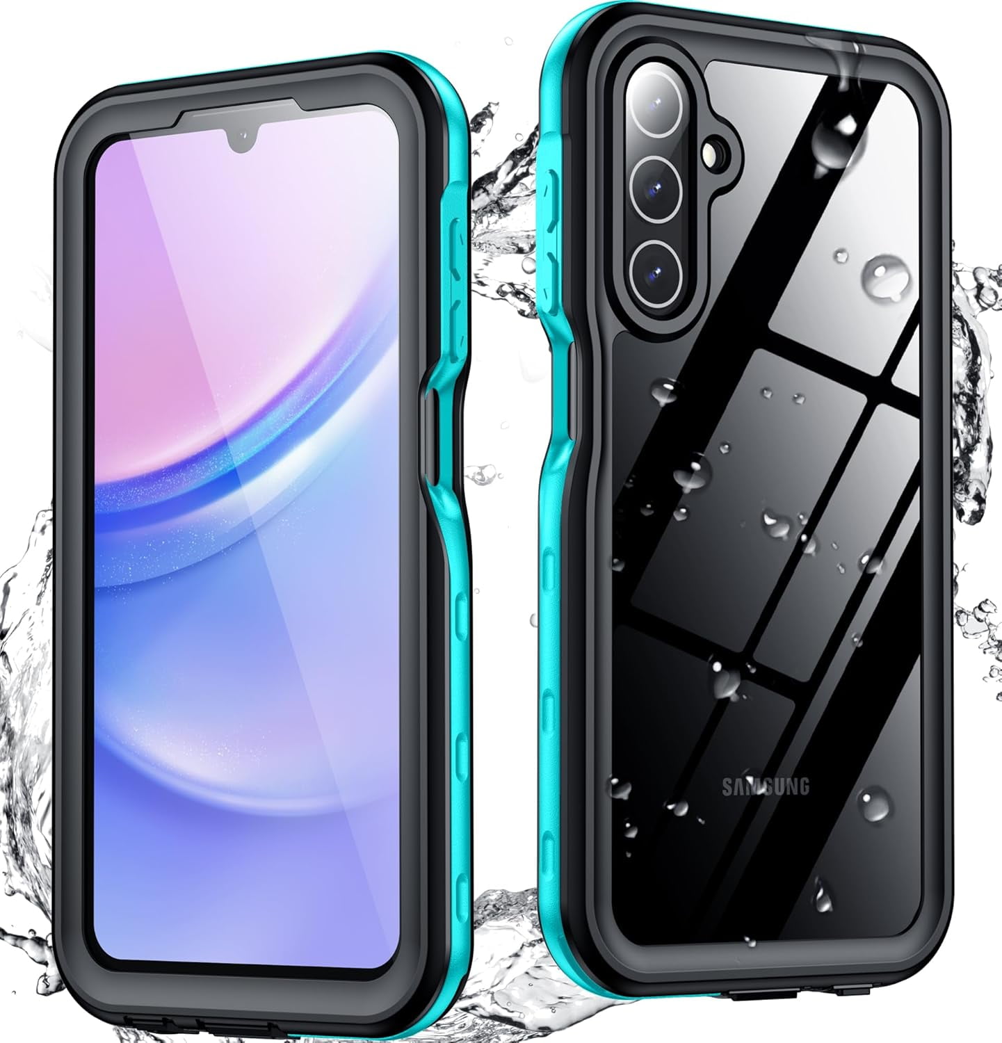 WREAGD for Samsung Galaxy A35 5G Case Waterproof,Full Heavy Duty ...