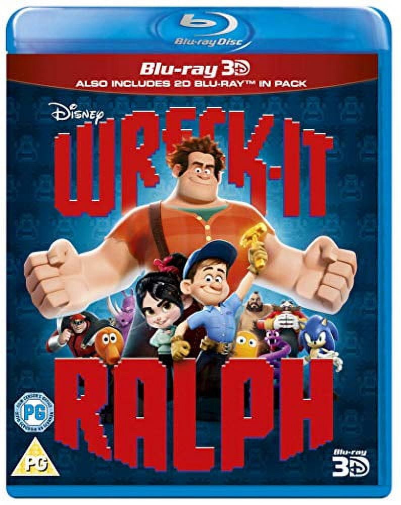 WRECK-IT RALPH [BLU-RAY] [3D/2D] - Walmart.com
