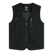 BNFUSA BKVBP3X Rocky Mountain Hides Solid Genuine Buffalo Leather Vest ...