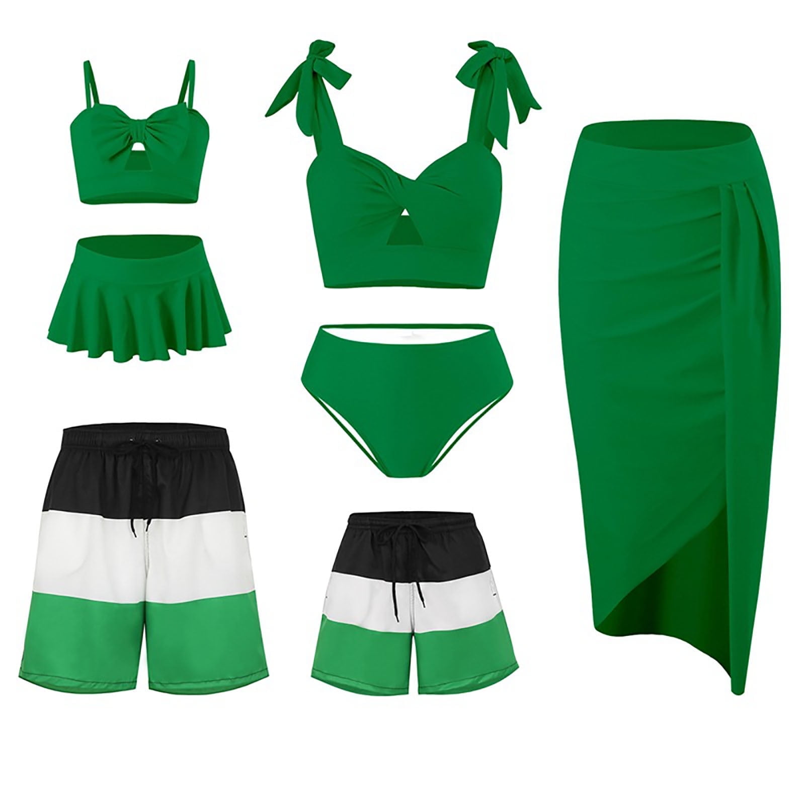 WREESH Matching Family Swimsuits for Men Swim Trunks Swimwear Parent ... WREESH Matching Family Swimsuits for Men Swim Trunks Swimwear Parent ...