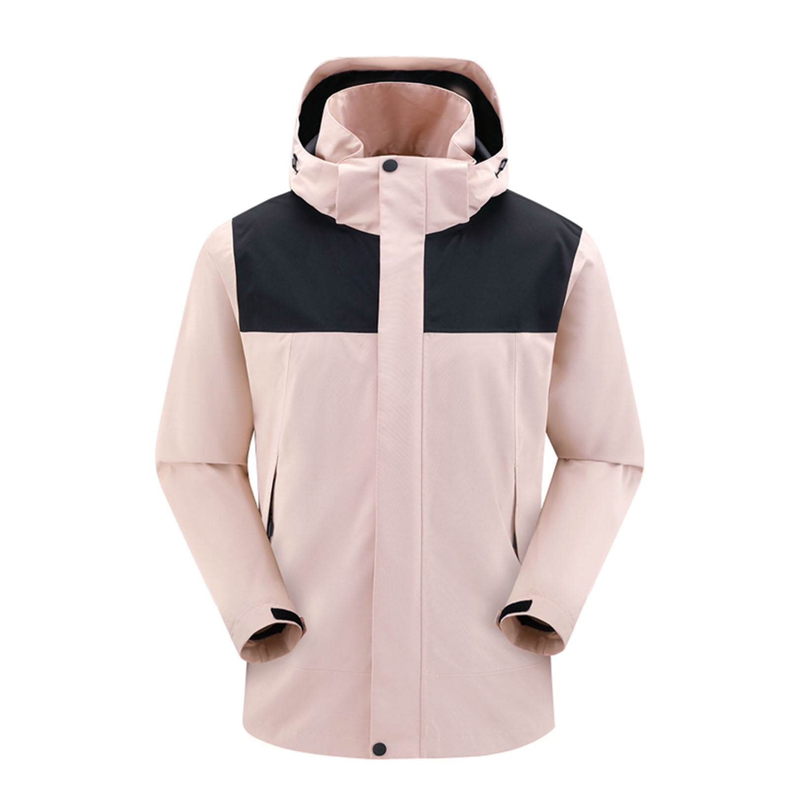 WREESH Men's Outdoor Winter Jacket Mountain Design, Zipper & Multi ...