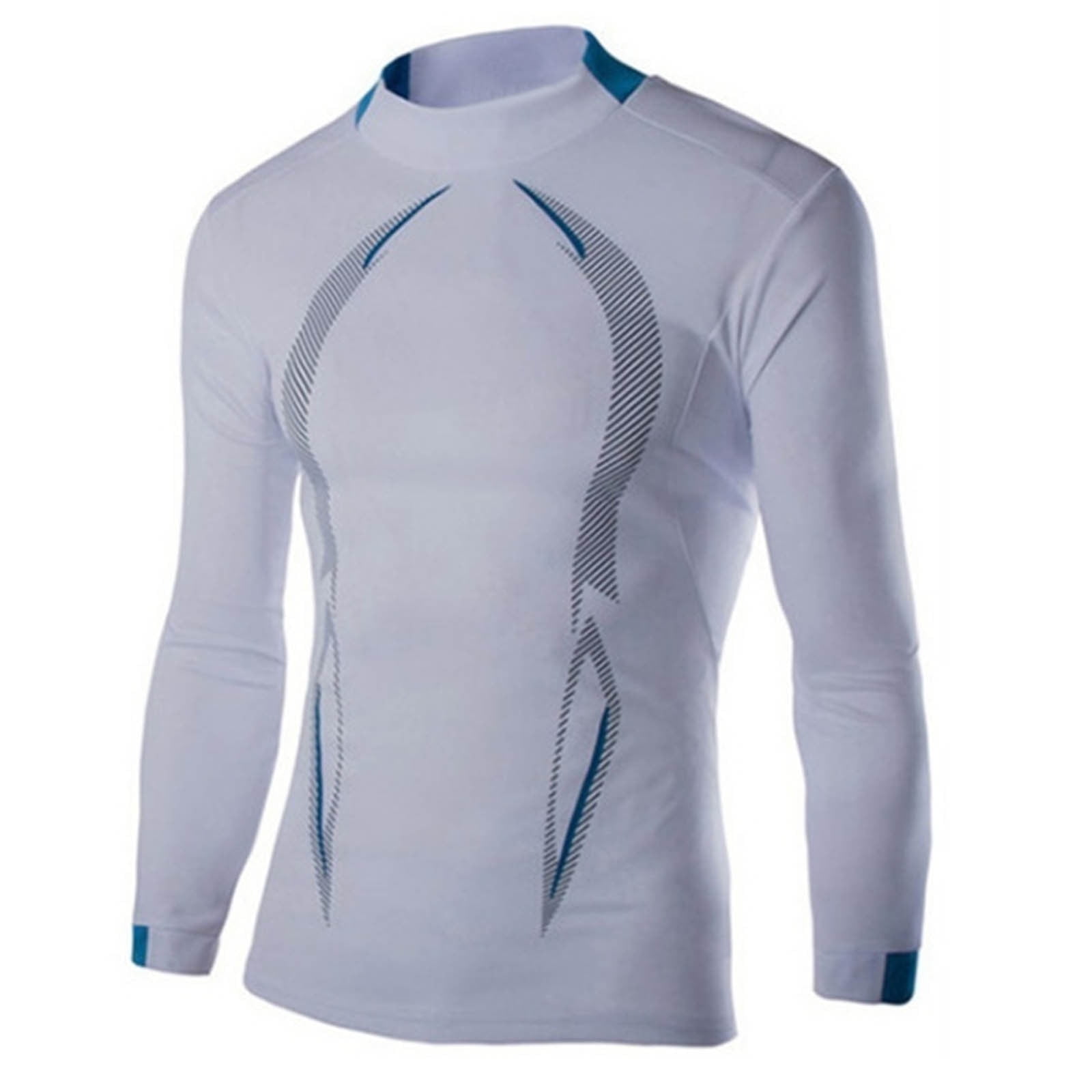 WREESH Men's Quick-Dry Long-Sleeve Sport Shirt Base-Layer Running Top ...