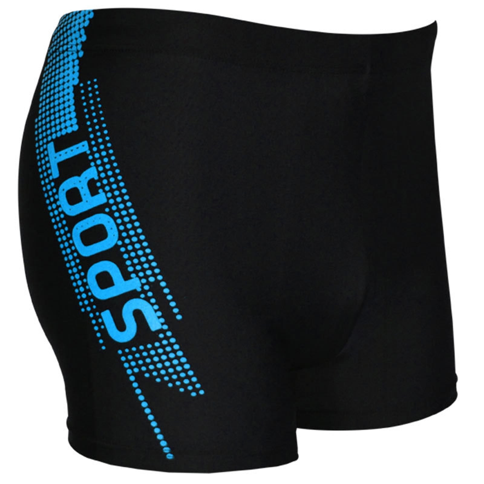 WREESH Men's Solid Color Swim Jammers - Quick-Dry Square Leg Shorts ...