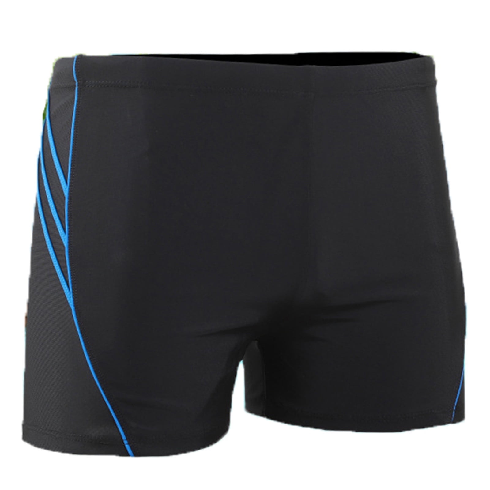 WREESH Men's Swim Trunks Athletic Square Leg Swimsuit Jammers Solid ...