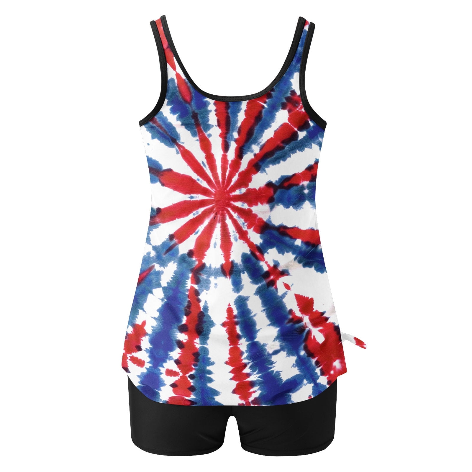 WREESH Modest Swimsuit Women's Two Piece Tankini Set High-Waisted ...