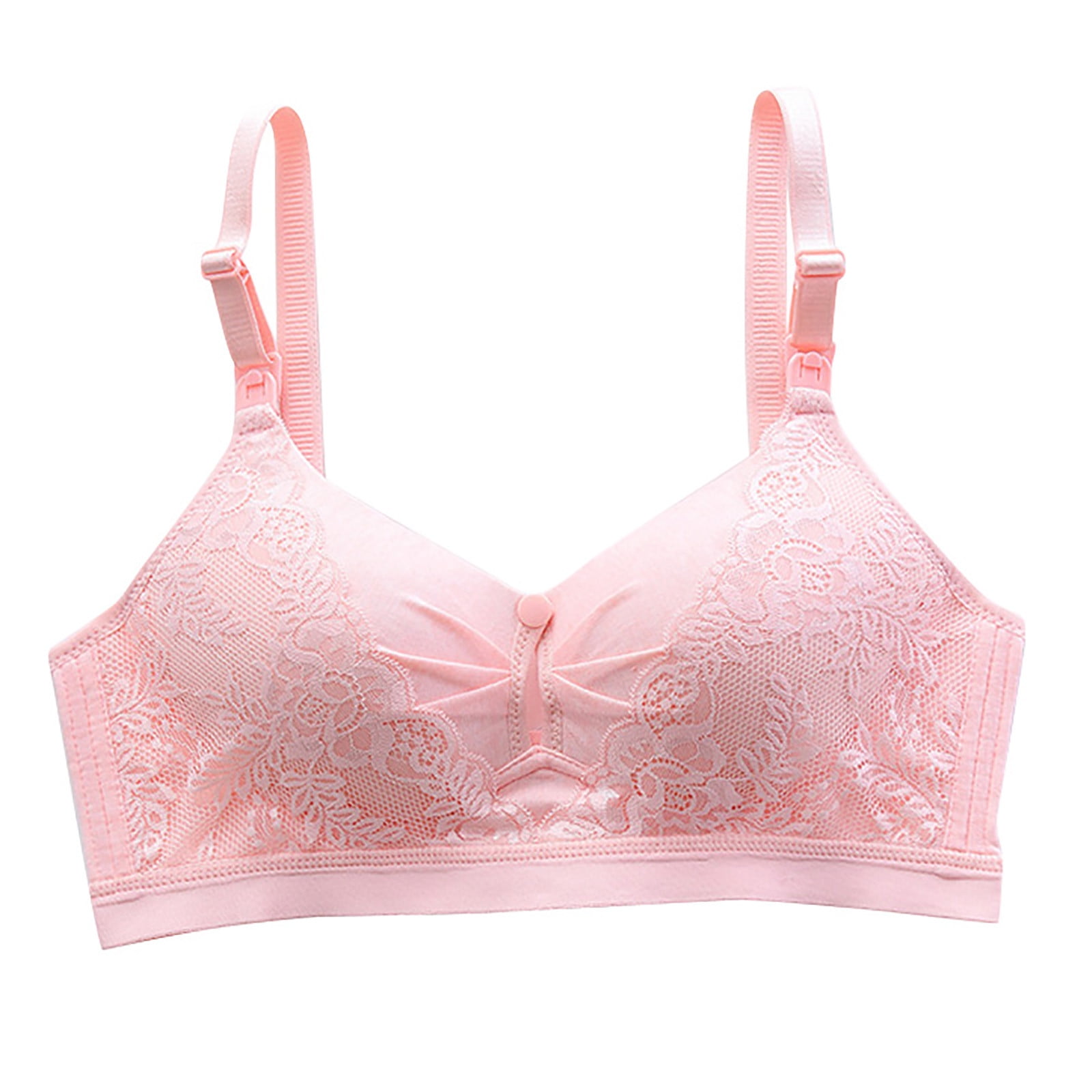 WREESH Nursing Bras Push Up Bras For Women Breastfeeding Bra Gathering ...