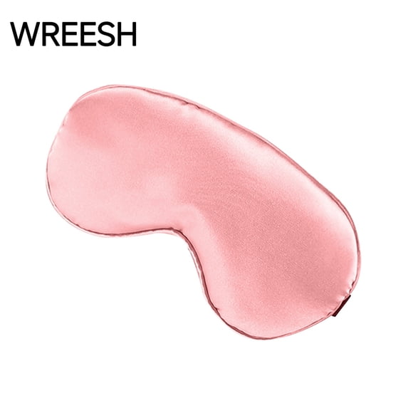 WREESH Silk Sleep Mask for Men Women Satin Blackout Eye Mask with ...