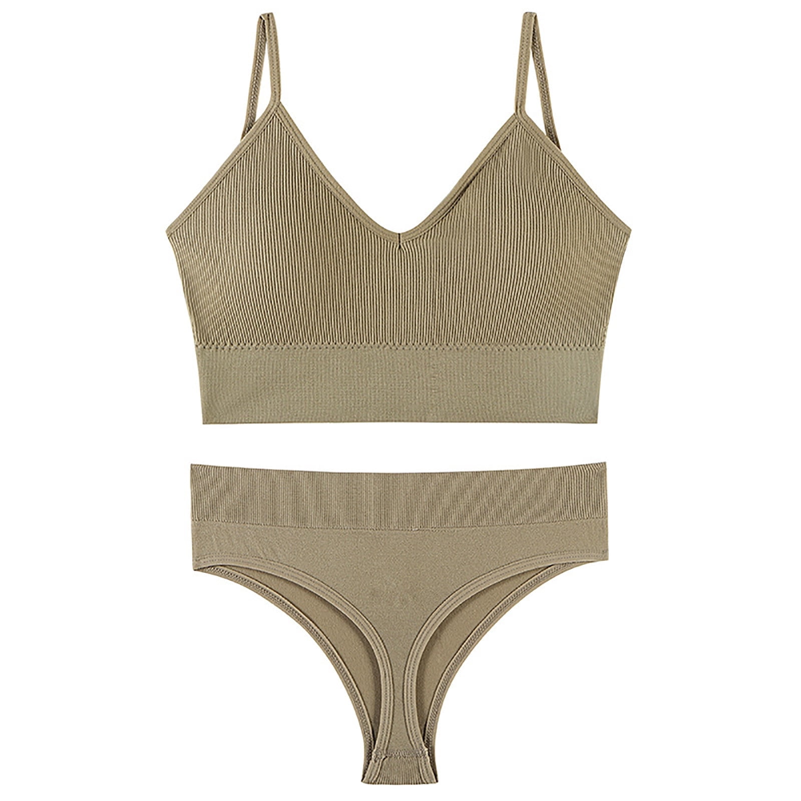 WREESH Sports Bras Push Up Bras For Women Gathering Thin Steel Rimless ...