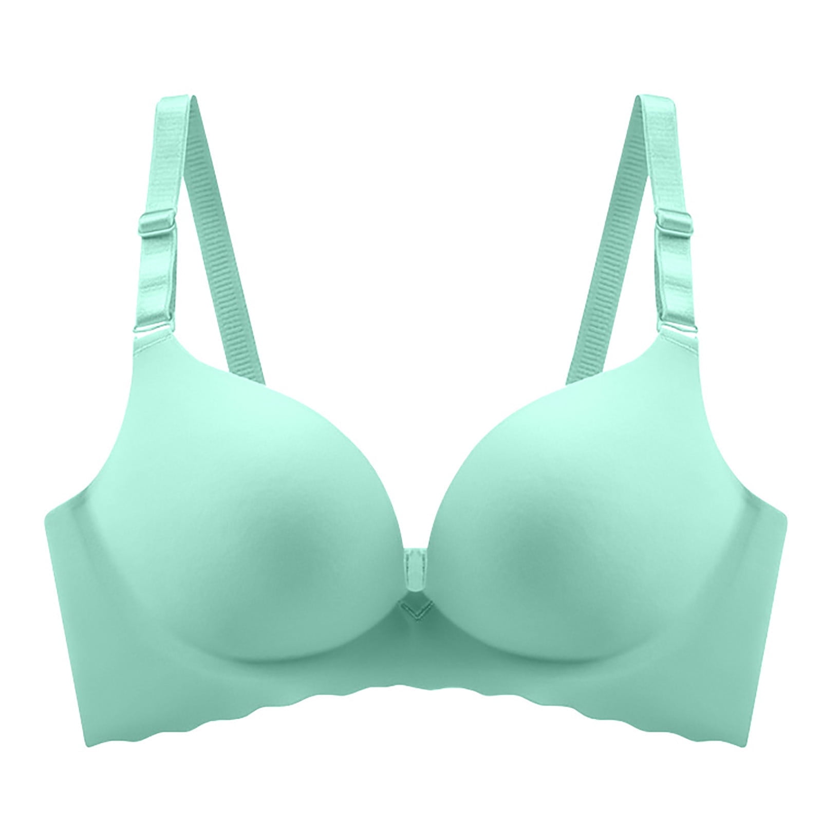 WREESH Womens Wireless Bra Push Up Bras Comfortable No Underwire Bra ...