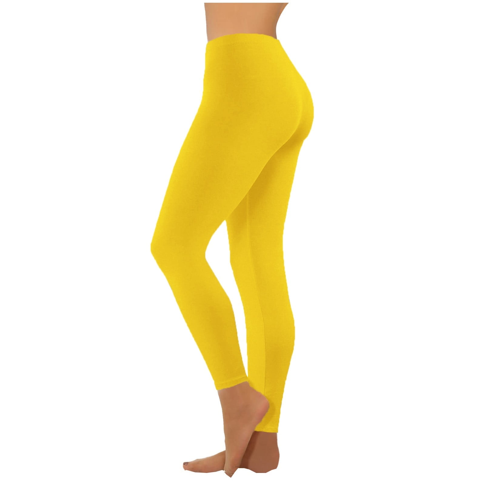 Wreesh Womens Yoga Pants Fashion Casual Solid Span High Waist Wide Leg