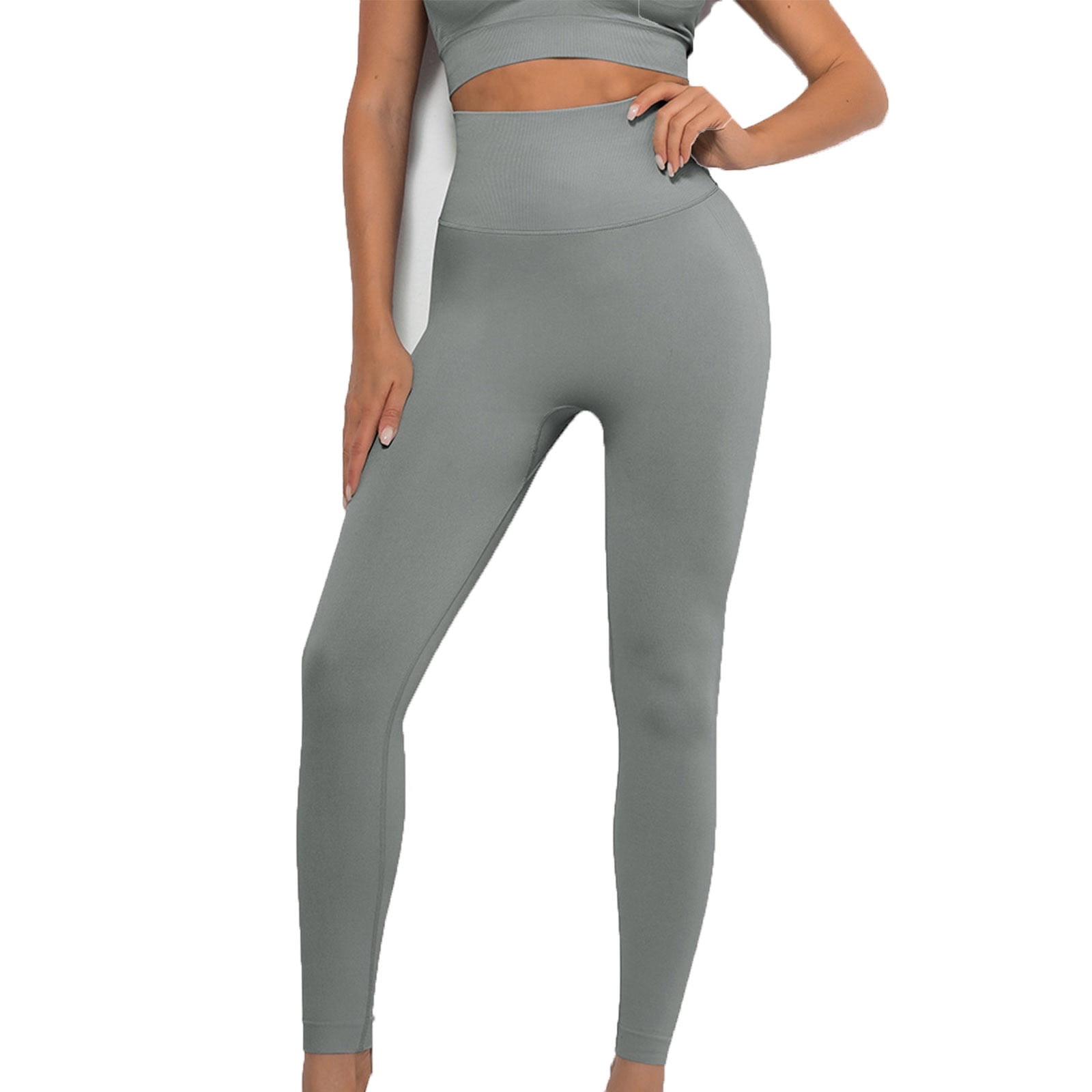 Wreesh Womens Yoga Pants Fashion Comfortable Casual Color Block Tight